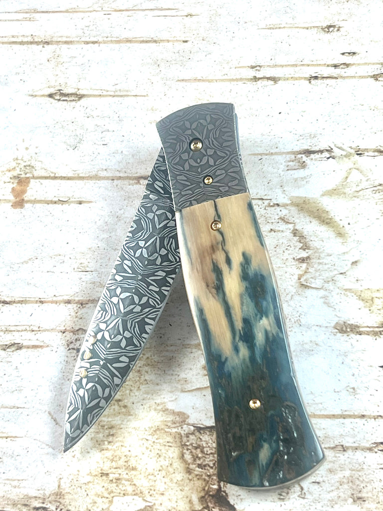 Agave fine dagger folder – Mike Tyre Custom Knives